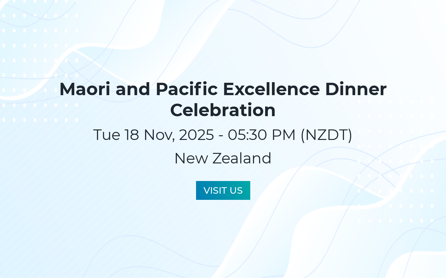 Maori and Pacific Excellence Dinner Celebration